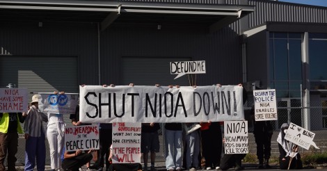 Protest held at munitions company » METRONEWS